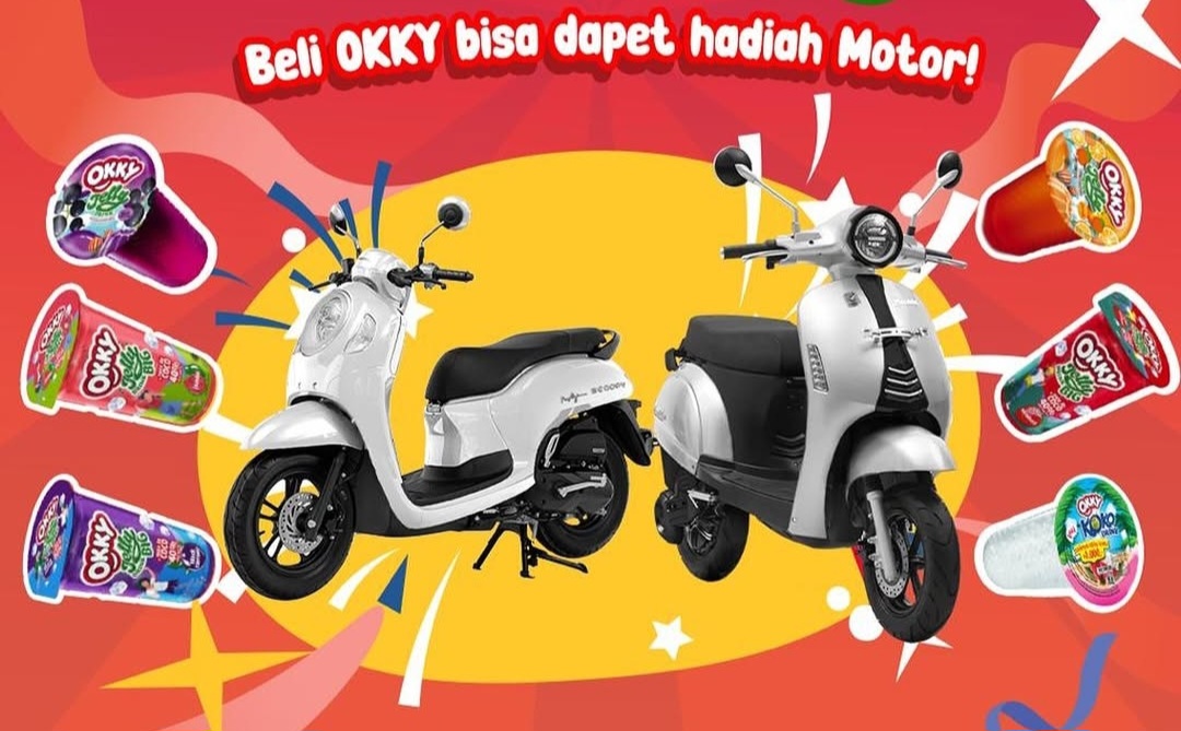 Promo Okky Jelly Berhadiah Motor Honda Scoopy - Pemburukuis.com